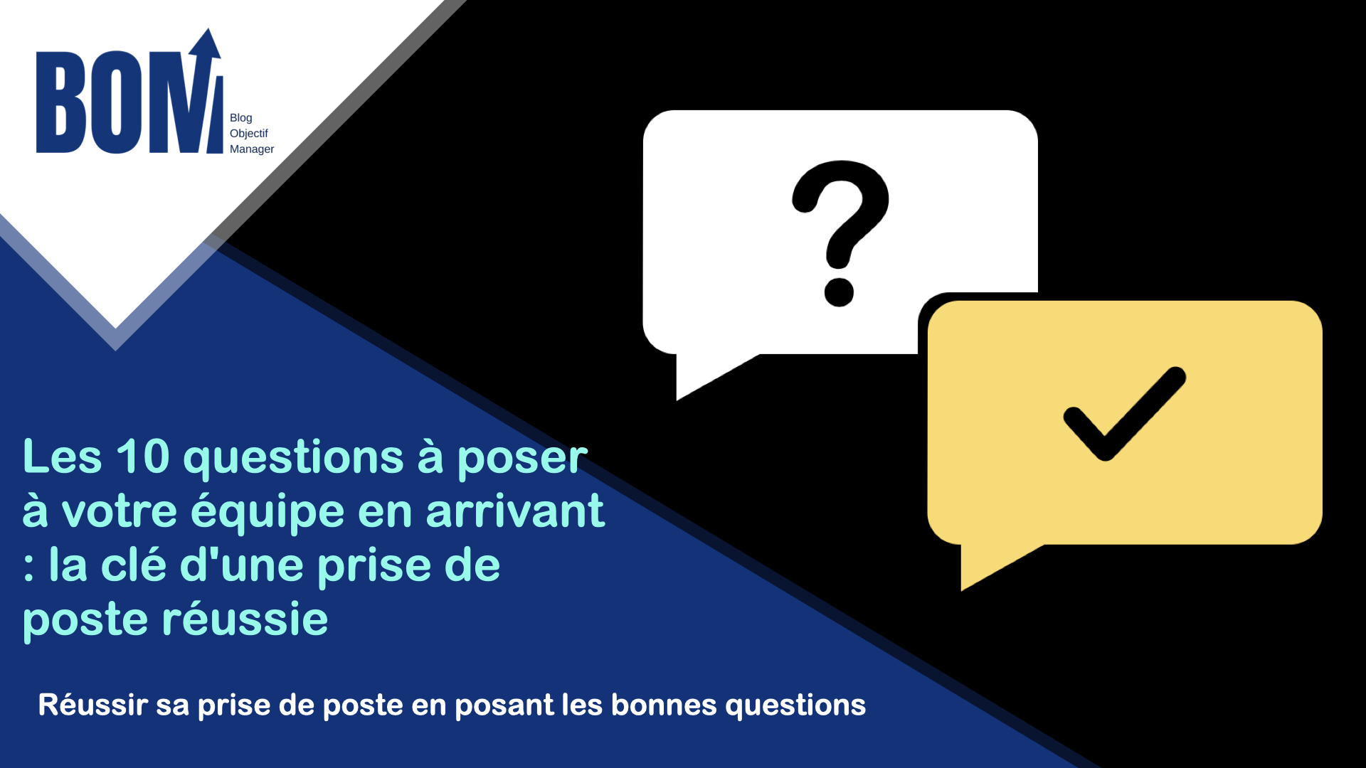 Les 10 questions à poser à votre équipe en arrivant - Blog Objectif Manager
